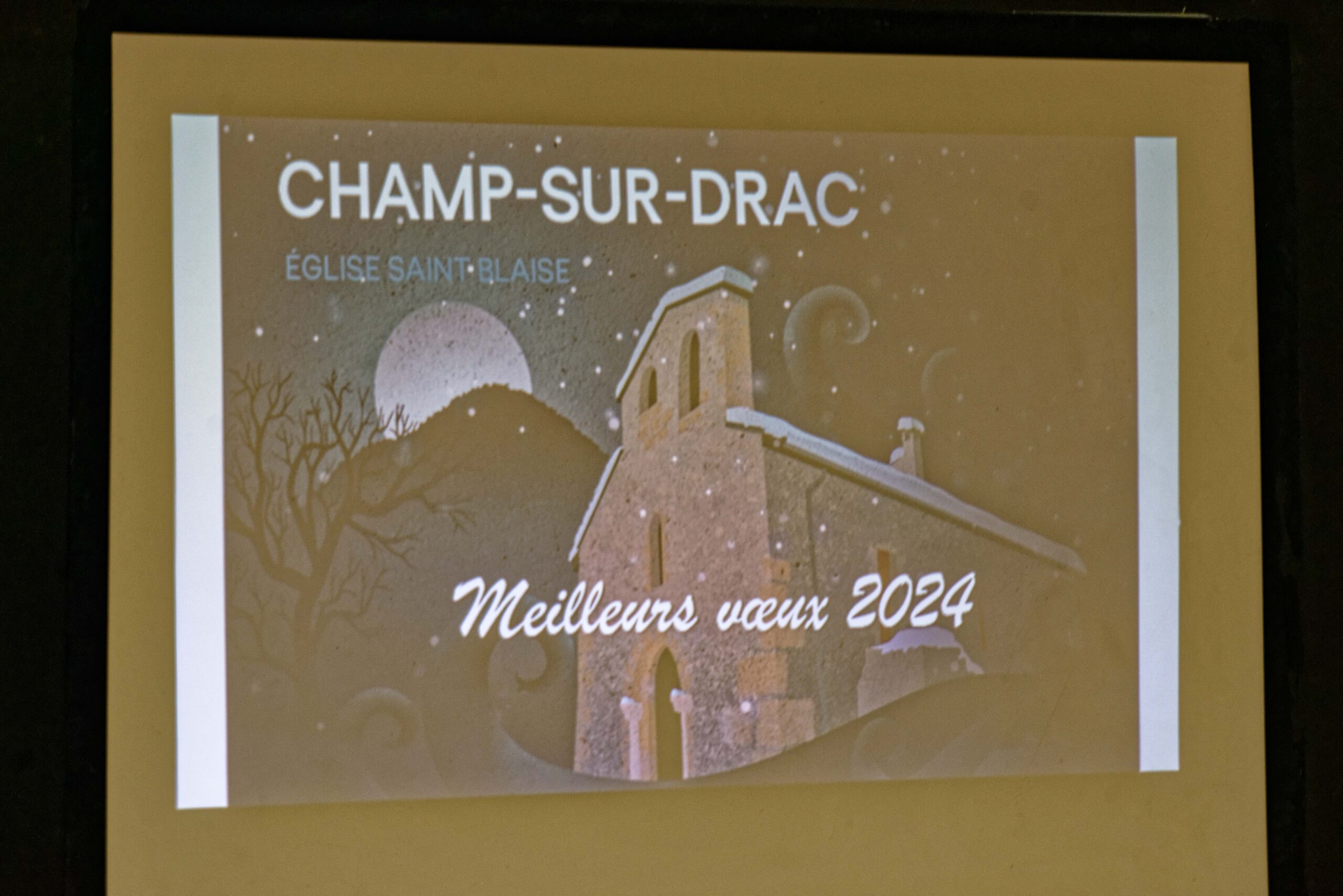Cérémonie des voeux 2024 – Champ sur Drac