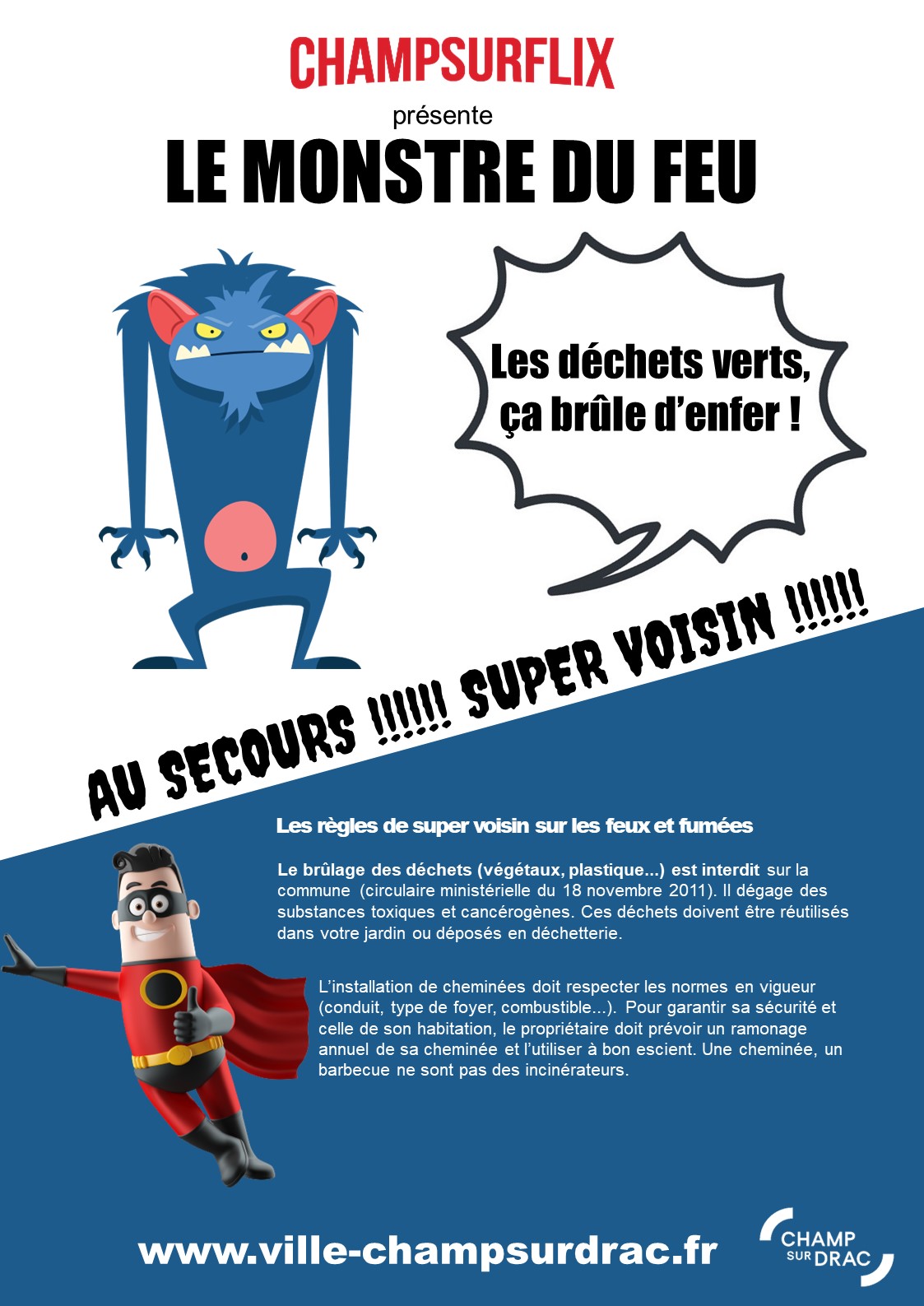 Campagne Supers voisins vs Monstres : le retour ! – Champ sur Drac